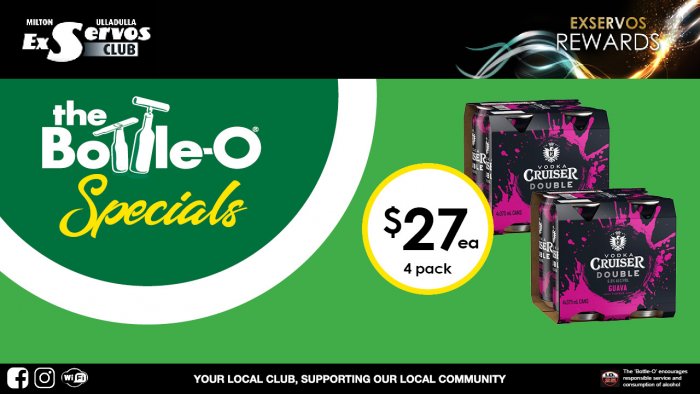 Vodka Cruiser Double Guava