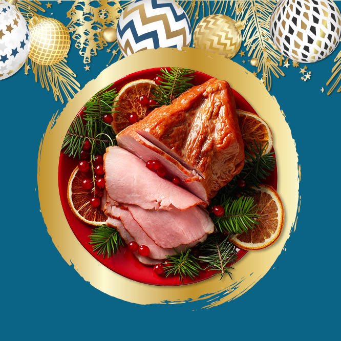 Christmas Ham Raffles